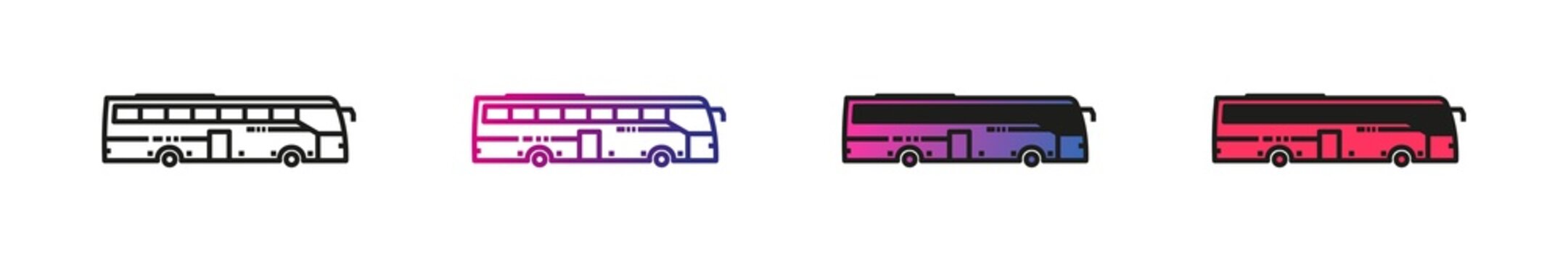 Bus Sideview Outline Images – Browse 640 Stock Photos, Vectors, and ...