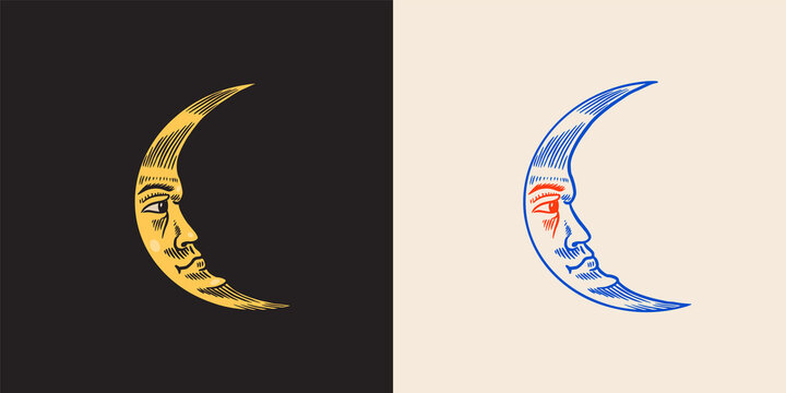 Crescent Moon Face Tumblr