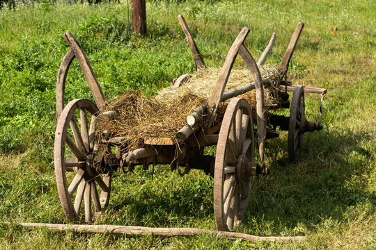 Horse Drawn Hay Wagon
