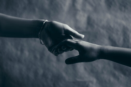 Hands Slipping Away From Each Other