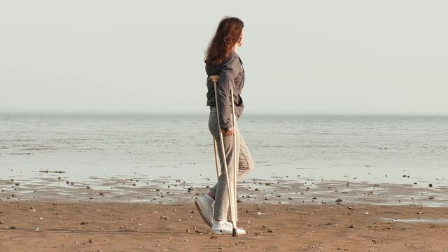 Crutches Beach Images – Browse 860 Stock Photos, Vectors, and Video ...