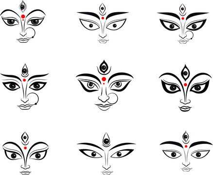Durga Face Images – Browse 7,866 Stock Photos, Vectors, and Video ...