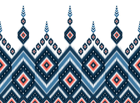 Ikat Pattern Desktop Wallpaper