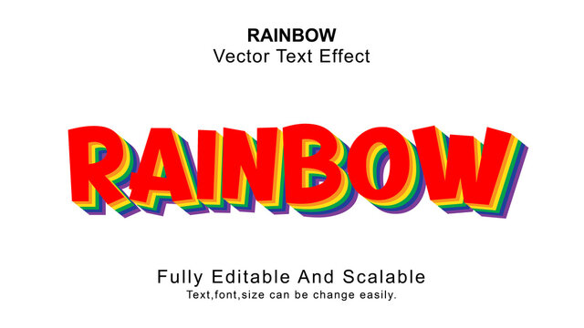 "Rainbow Text" Images – Browse 44 Stock Photos, Vectors, and Video ...