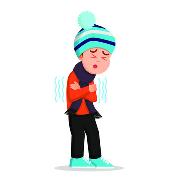 Man With A Cold Clipart Animated