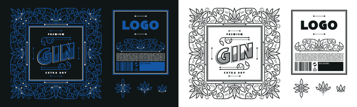 Gin Label Images – Browse 5,460 Stock Photos, Vectors, and Video ...