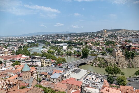 "Tbilisi Panorama"-Bilder: Stock-Fotos & -Videos. | Adobe Stock
