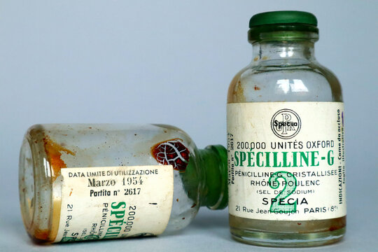 Penicillin Bottle Ww2