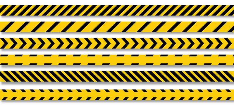 Caution Tape Border Texture