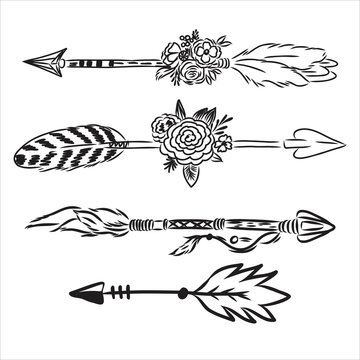 Native American Arrow Clip Art