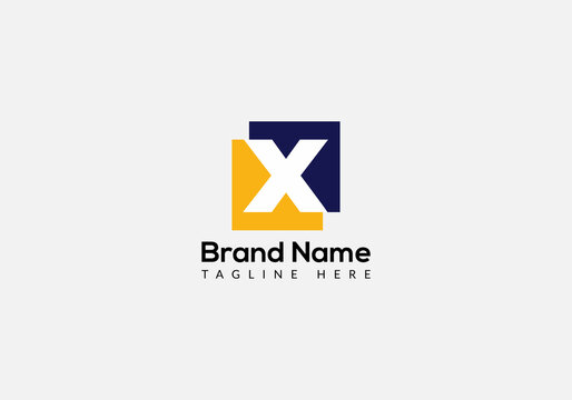 Yellow X Logo