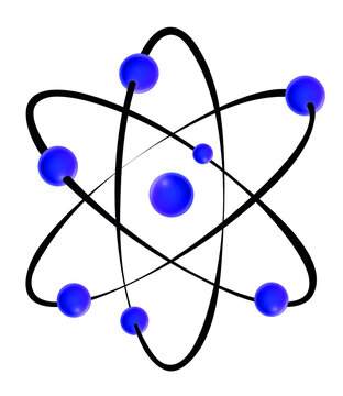 Solar System Model Atom