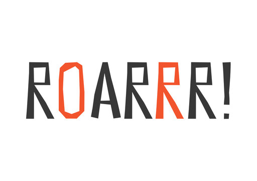 Roar Text Images – Browse 7,479 Stock Photos, Vectors, and Video ...