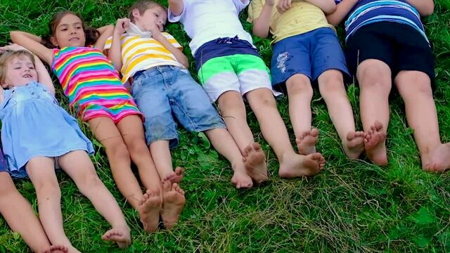 Little Kids Barefoot