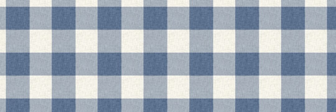 Blue Checkered Border