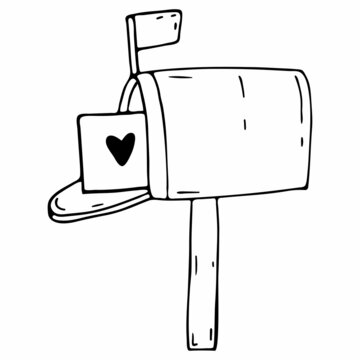 Hand Drawn Mailbox Images – Browse 10,792 Stock Photos, Vectors, and ...