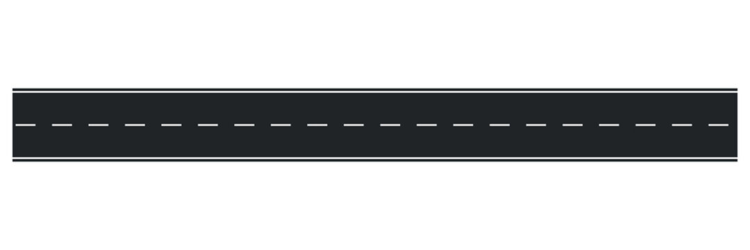 Horizontal Road Vector Png