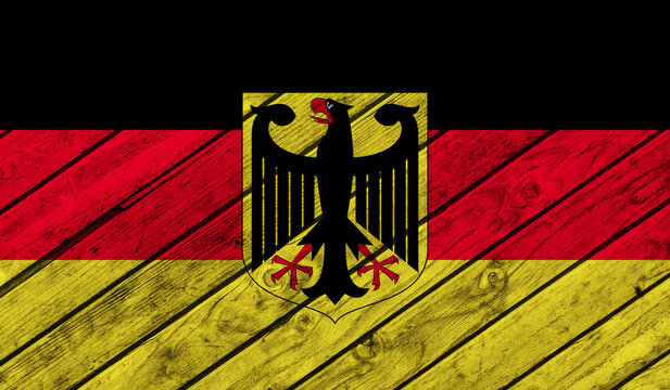 German Flag Eagle Wallpaper