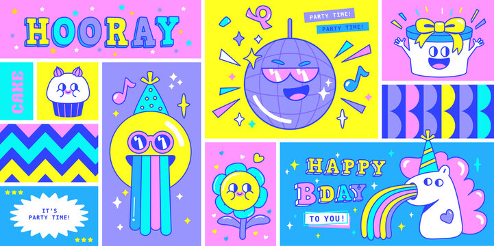 Comic Book Happy Birthday Images – Browse 55,491 Stock Photos, Vectors ...