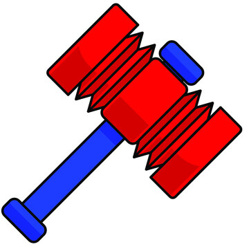 Toy Hammer Clip Art