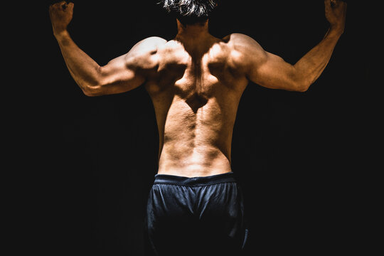 Ripped Lower Back Muscle