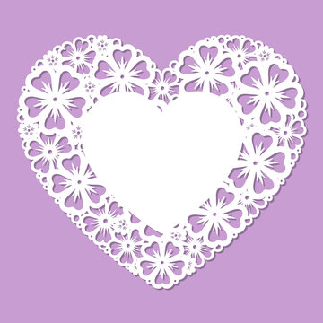 Laser Cut Templates Heart Images – Browse 4,144 Stock Photos, Vectors ...