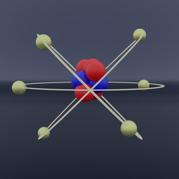 Electron Cloud Model 3d