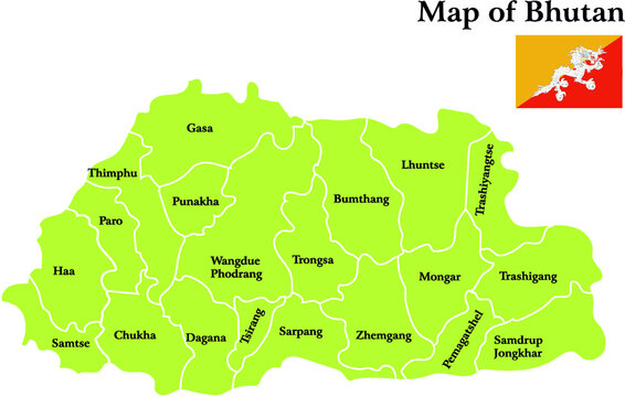 "Bhutan Map" Images – Browse 304 Stock Photos, Vectors, and Video ...