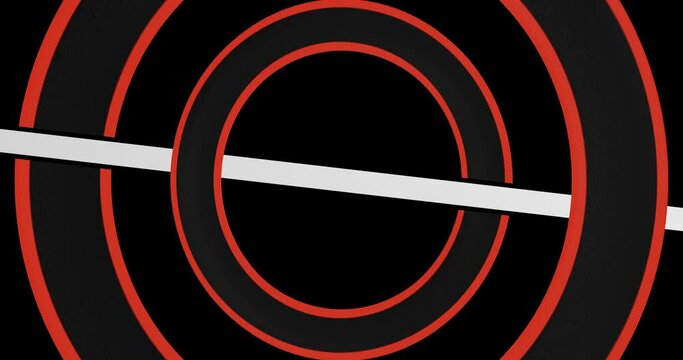 Circle With Vertical Line Through It