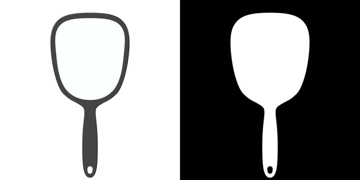 Hand Held Mirror Clipart