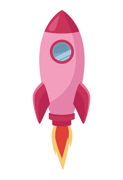 Pink Rocket Ship Images – Browse 9,124 Stock Photos, Vectors, and Video ...