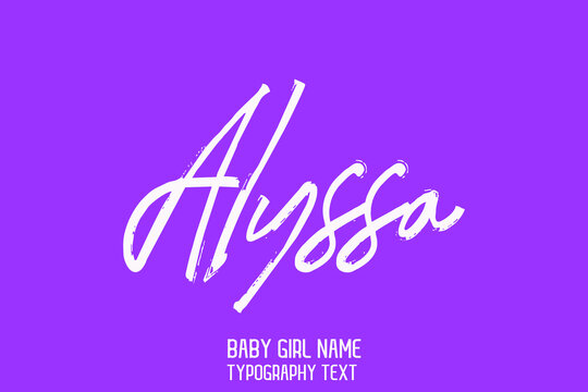 The Name Alyssa Wallpaper Tumblr