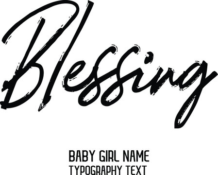 Blessing Logo