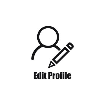 Edit Profile Icon Images – Browse 5,210 Stock Photos, Vectors, and ...