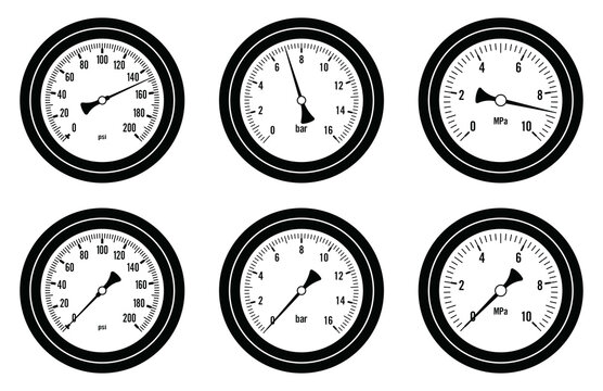 Number Line Clipart 0 100 Psi Gauge