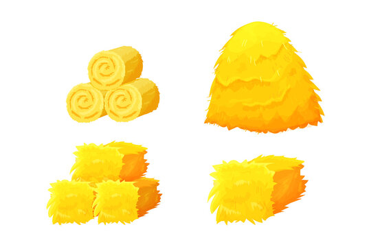 Cartoon Pile Of Hay Clipart