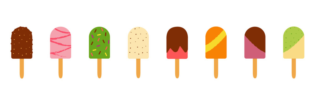 Popsicle Border Clip Art