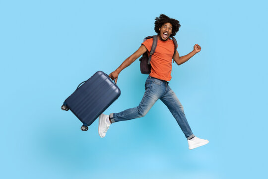 Running With Luggage Images – Browse 7,908 Stock Photos, Vectors, and ...