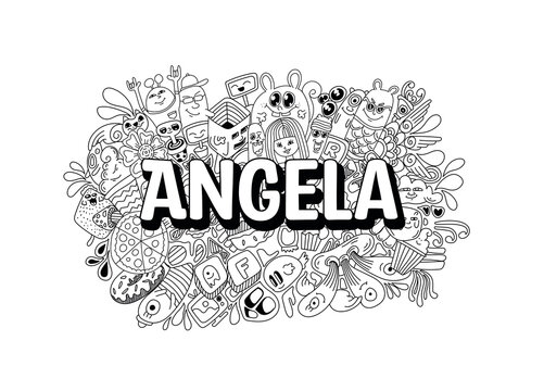 Doodle Drawings With Names