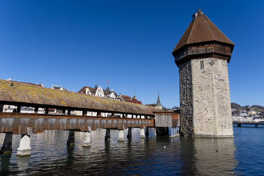 Kappelbrucke Wooden Bridge