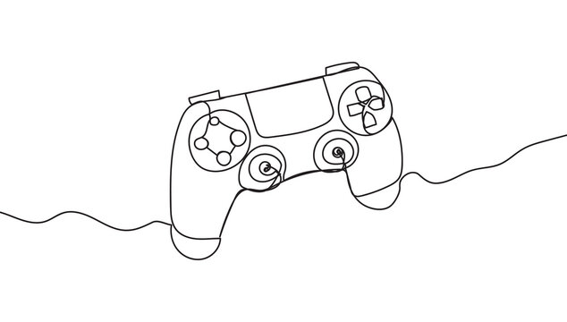 Gaming Controller Line Images – Browse 30,015 Stock Photos, Vectors ...