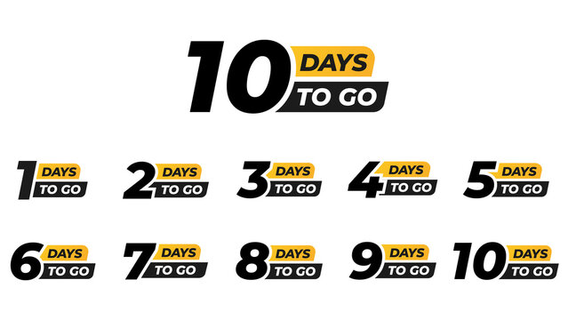 "Seven Days To Go Images – Browse 3,391 Stock Photos, Vectors, and ...