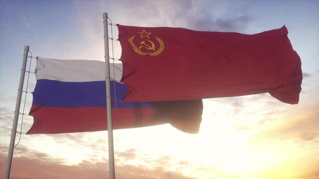 Soviet Russia Flag