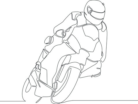 Motorcycle Line Drawing Images – Browse 84,700 Stock Photos, Vectors ...