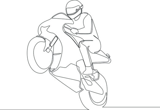 Motorcycle Line Drawing Images – Browse 82,771 Stock Photos, Vectors ...
