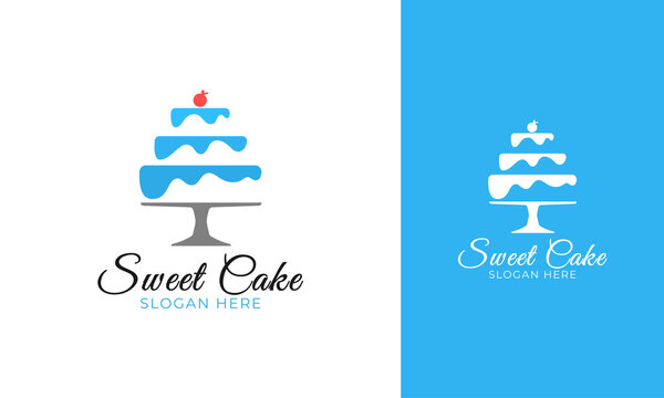 Blue Cake Logo