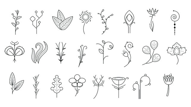 Small Flower Vine Drawing | Best Flower Site