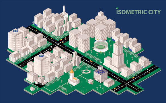 "Isometric City" Images – Browse 953 Stock Photos, Vectors, and Video ...