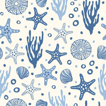 Sea Shell Repeat Pattern Images – Browse 72,969 Stock Photos, Vectors ...