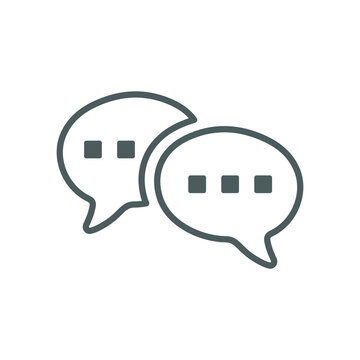 Conversation Icon Vector